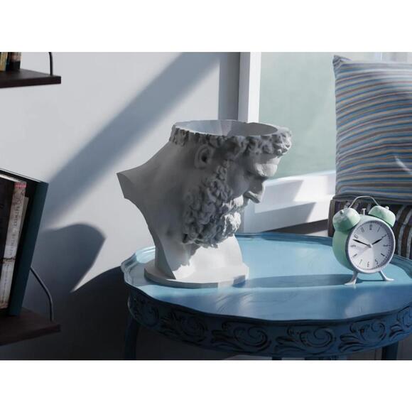 Accents | Hercules Bust Planter Greek God Head Vase | Poshmark